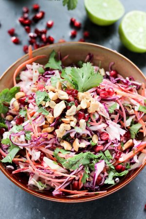 Red Cabbage Mexican Slaw Recipe (5 Minutes!) | Wicked Spatula