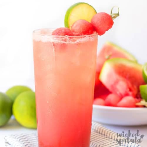 Lime Watermelon Coconut Water Recipe (A Natural Sports Drink) | Wicked ...