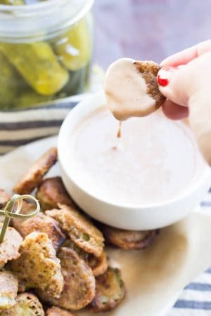 Paleo Fried Pickles Recipe - Wicked Spatula