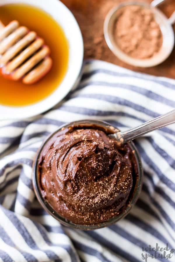 Healthy Paleo Avocado Chocolate Pudding Recipe | Wicked Spatula